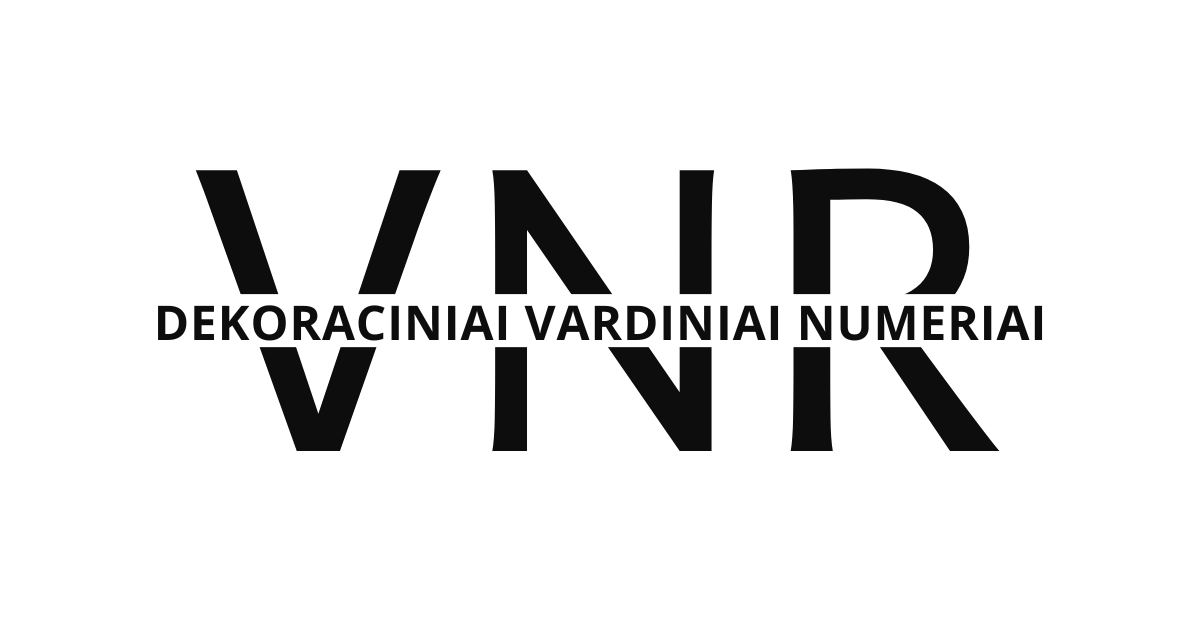 Individualūs valstybiniai numeriai | VNR.LT